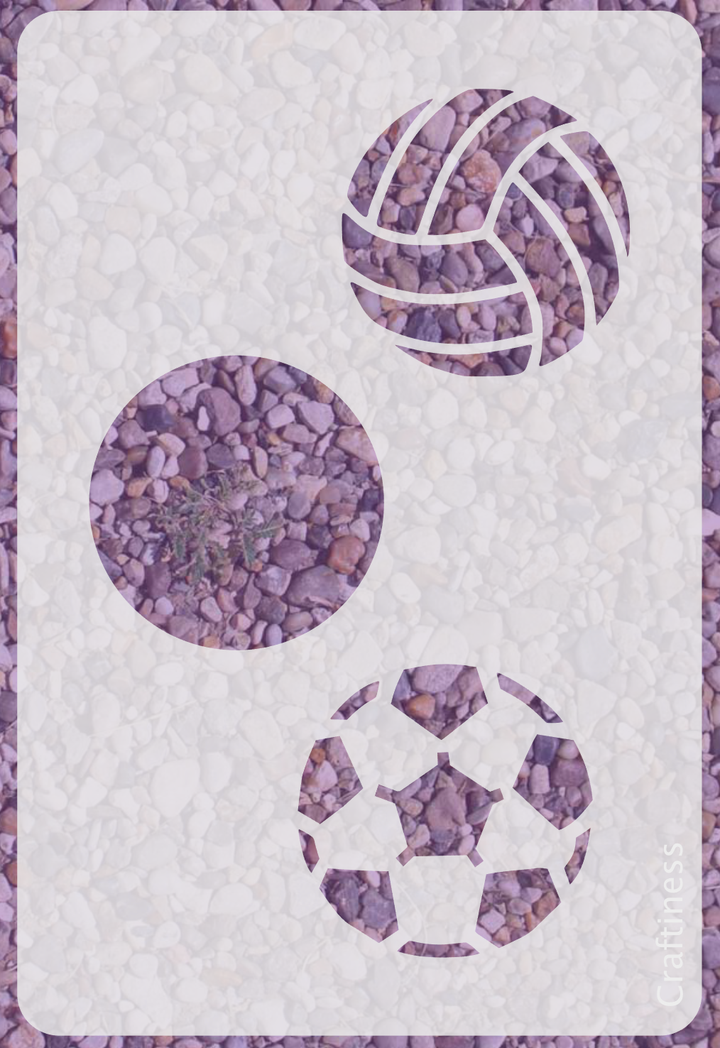 Netball & Soccer Ball Stencil – CraftiNess