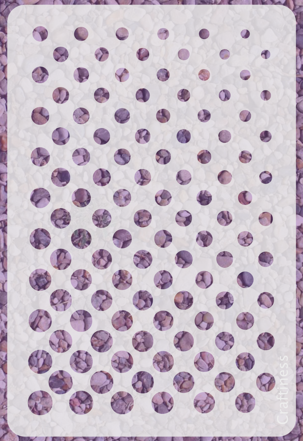 Graduated Dots Stencil Mini and Large – CraftiNess